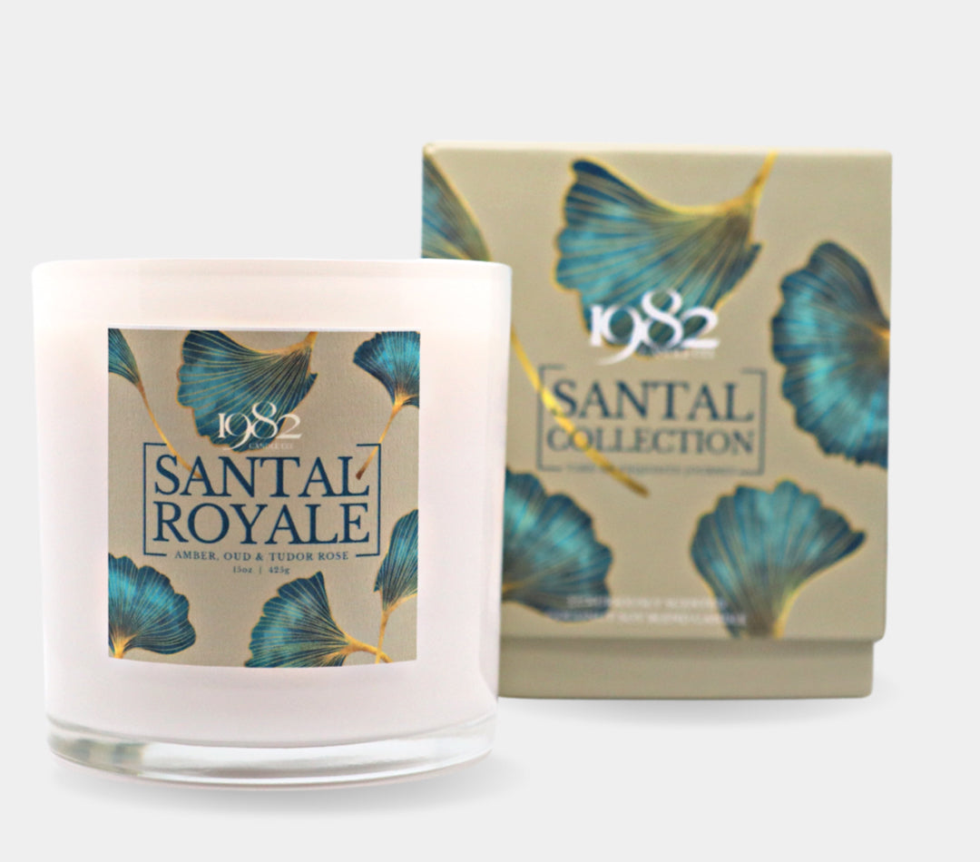 Santal Royale (15oz) - Notes: Santal, Tudor Rose, Amber & Oud